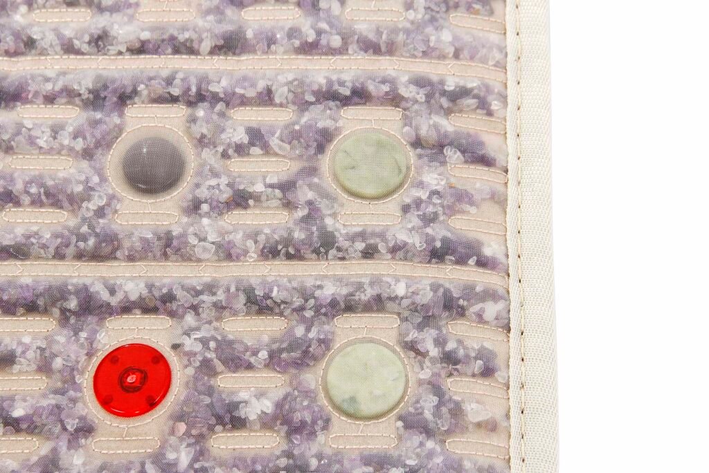 PEMF Photon Heat Amethyst Crystal Therapy Biomat Healing Mat Amethyst ...