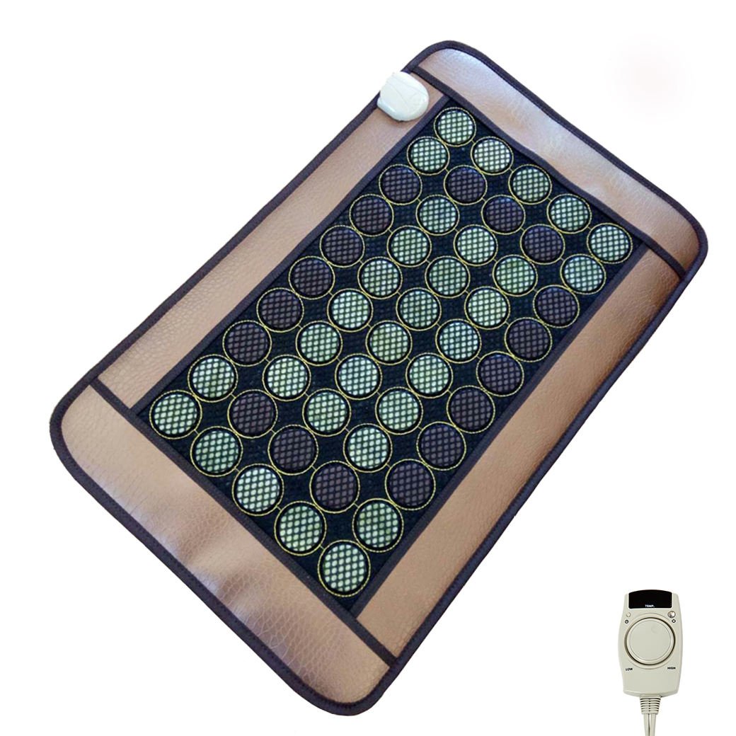 Natural Jade Tourmaline Stone Far infrared Therapy Mat – SaluteMaster